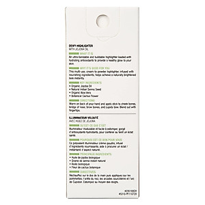 Physicians Formula Organic Wear All Natural Dewy Highlighter Stick Makeup, Makeup Honey Dew, Dermatologist Tested