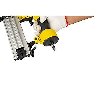 REDLOONG Pneumatic Concrete Nailer, Brad Nailer Kit 14 Gauge 1 to 2-1/2 Inch Heavy Duty T Nail Gun W/Ergonomic Handle, Framing Nailer Used in Woodworking, and Upholstery Carpentry,