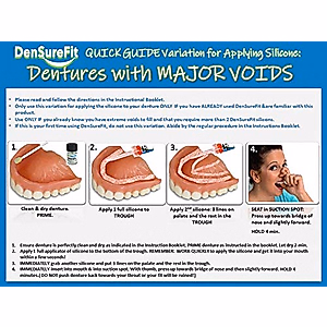 DenSureFit Upper Denture Reline Kit