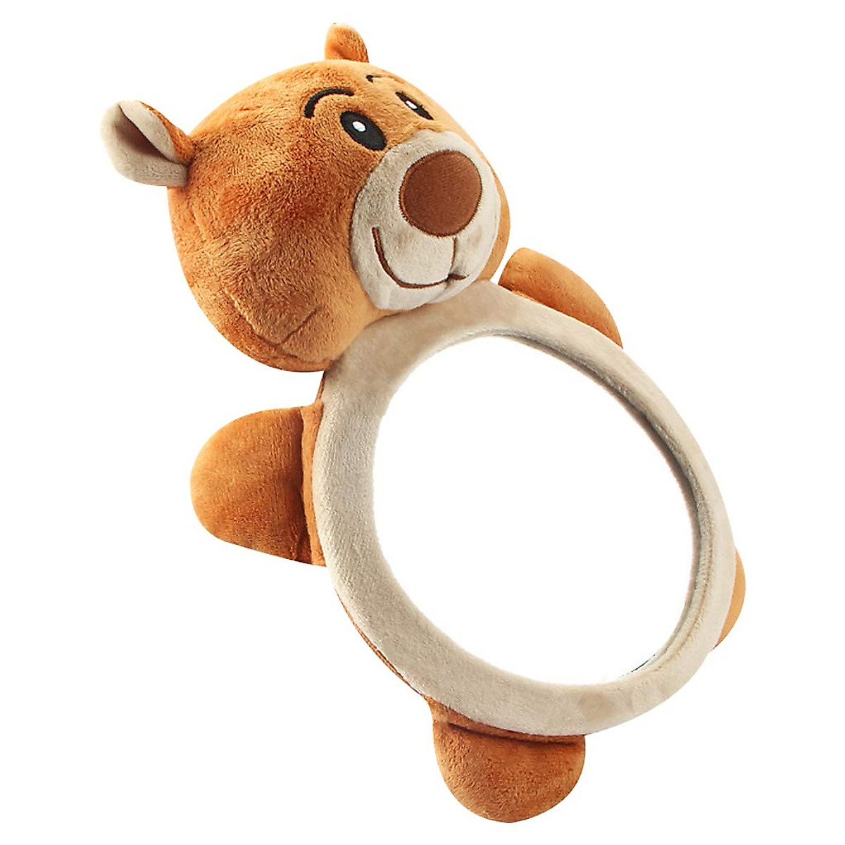 Soft Bear Frame Baby Car Mirror, Rear Facing Mirrors, Backseat Baby Mirror, Rear View Car Mirror, Shatterproof