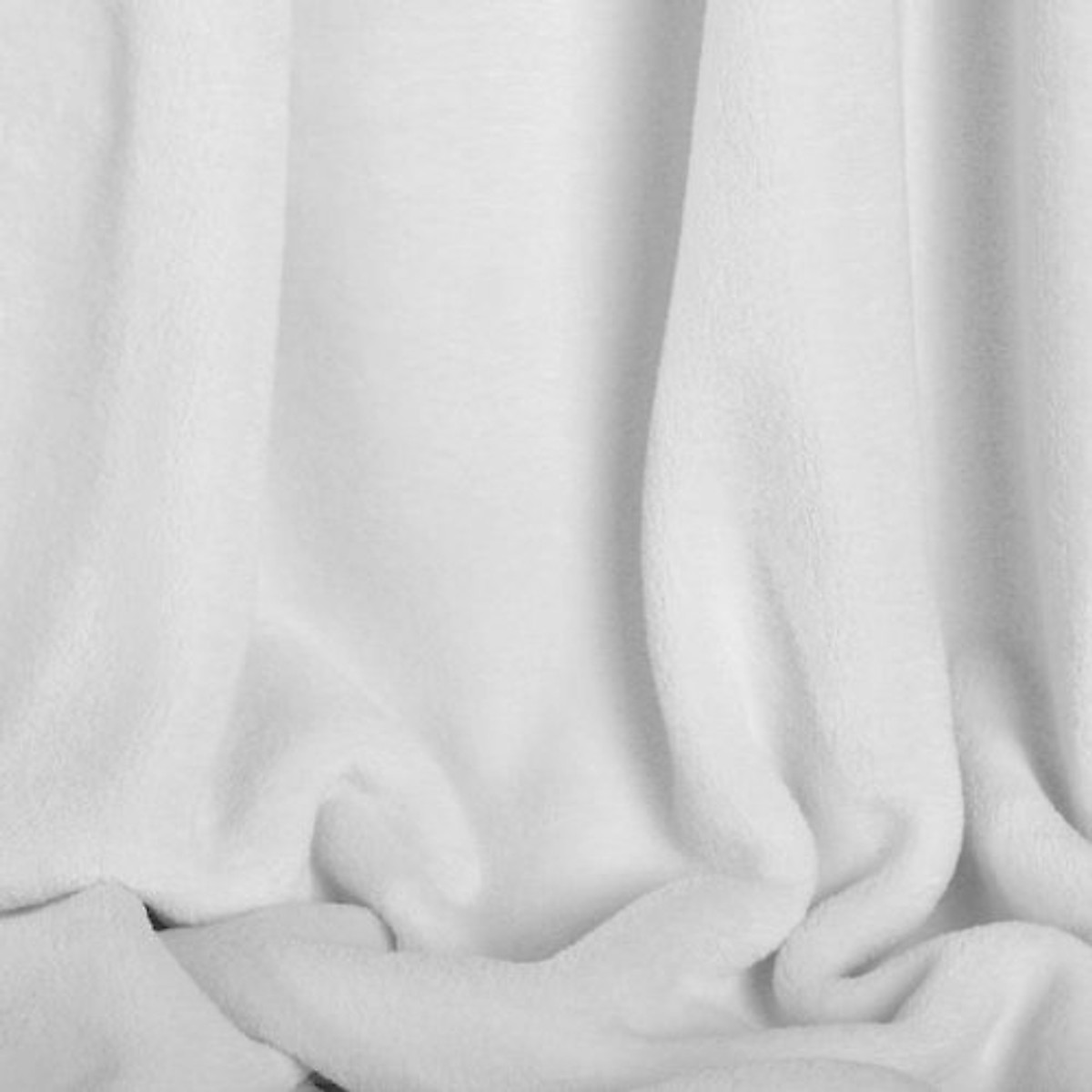 Berkshire Blanket Microloft Fleece Blanket (King, White)
