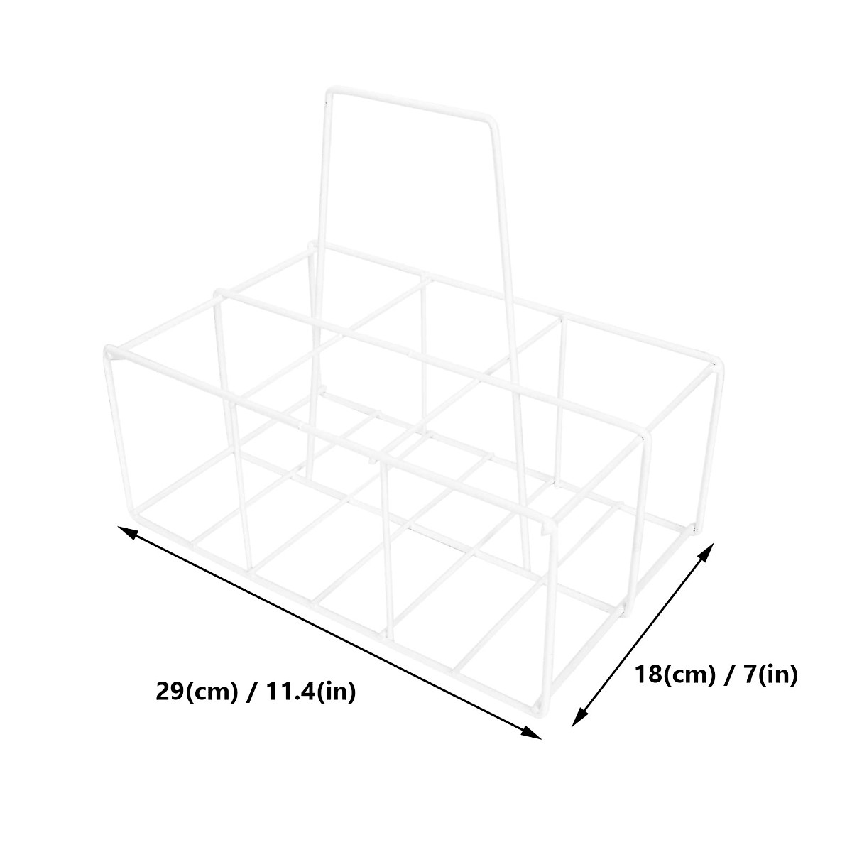 Cabilock Shelf Bracket Beer Bottle Carrier Holder Rack: Metal Wire Basket Wine Bottle Drink Rack Basket Bread Fruit Stand Holder for Snacks Fruits Bread Kitchen Desktop Stand