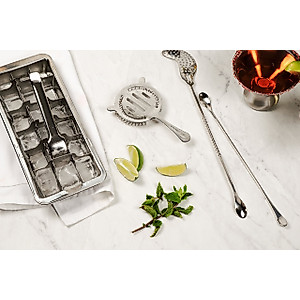 RSVP International Endurance Collection Barware/Coffee Spoon, Long, 11", Stainless Steel