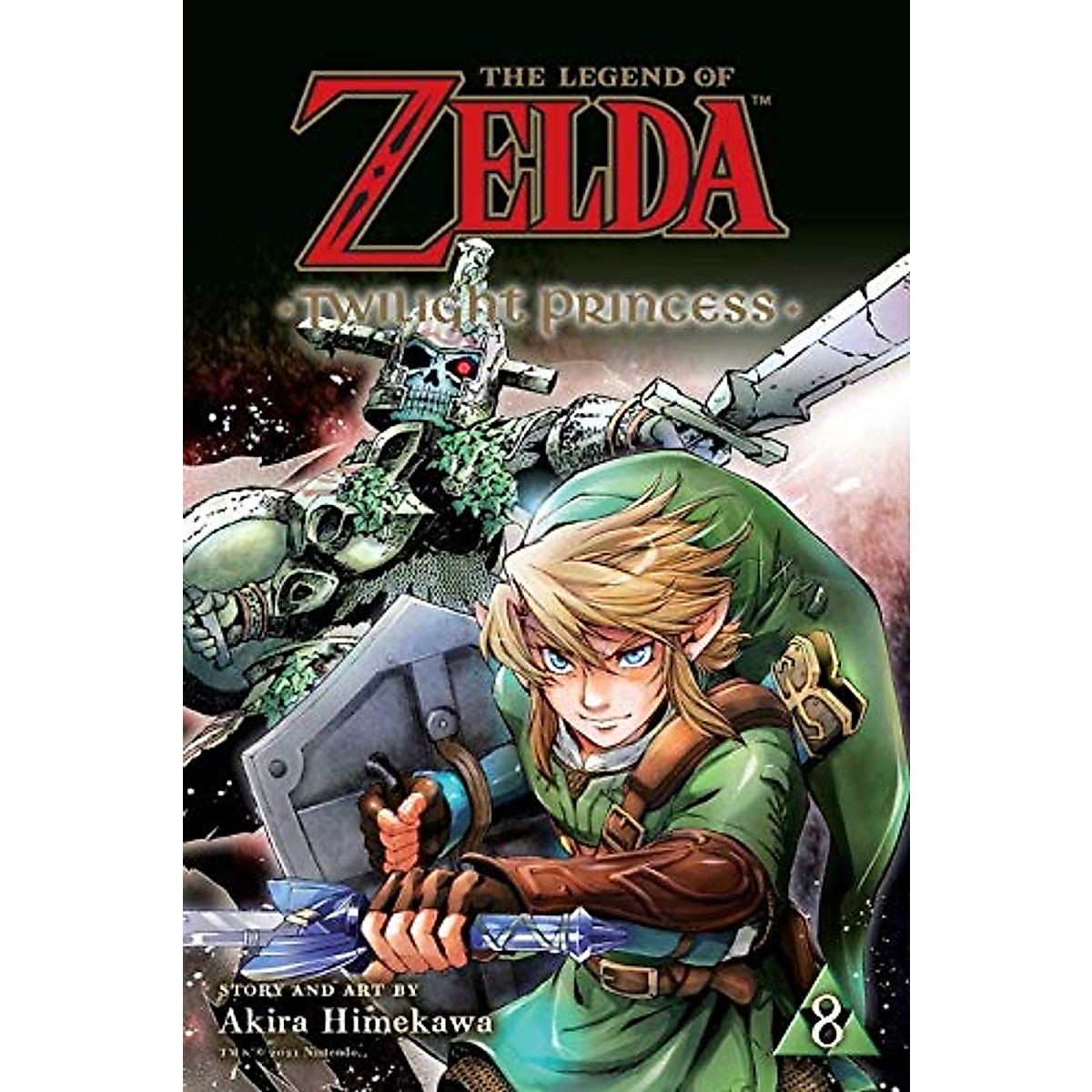 Legend of Zelda Twilight Princess Manga Vol. 1-8