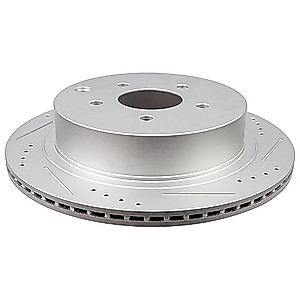 ALEGE Rear 2Pcs Brake Rotors Fit for Nissan for Quest Mini Passenger Van 2004-2009 2011-2017 for Nissan for Pathfinder Sport Utility 2013-2017