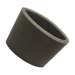 HASMX Small Foam Filter Sleeve Replacement for Shop Vac Type CC 9052600 90526 905-26 905-26-00 Wet/Dry Vacuum 1-5 Gallon Portable, Black (1-Pack)