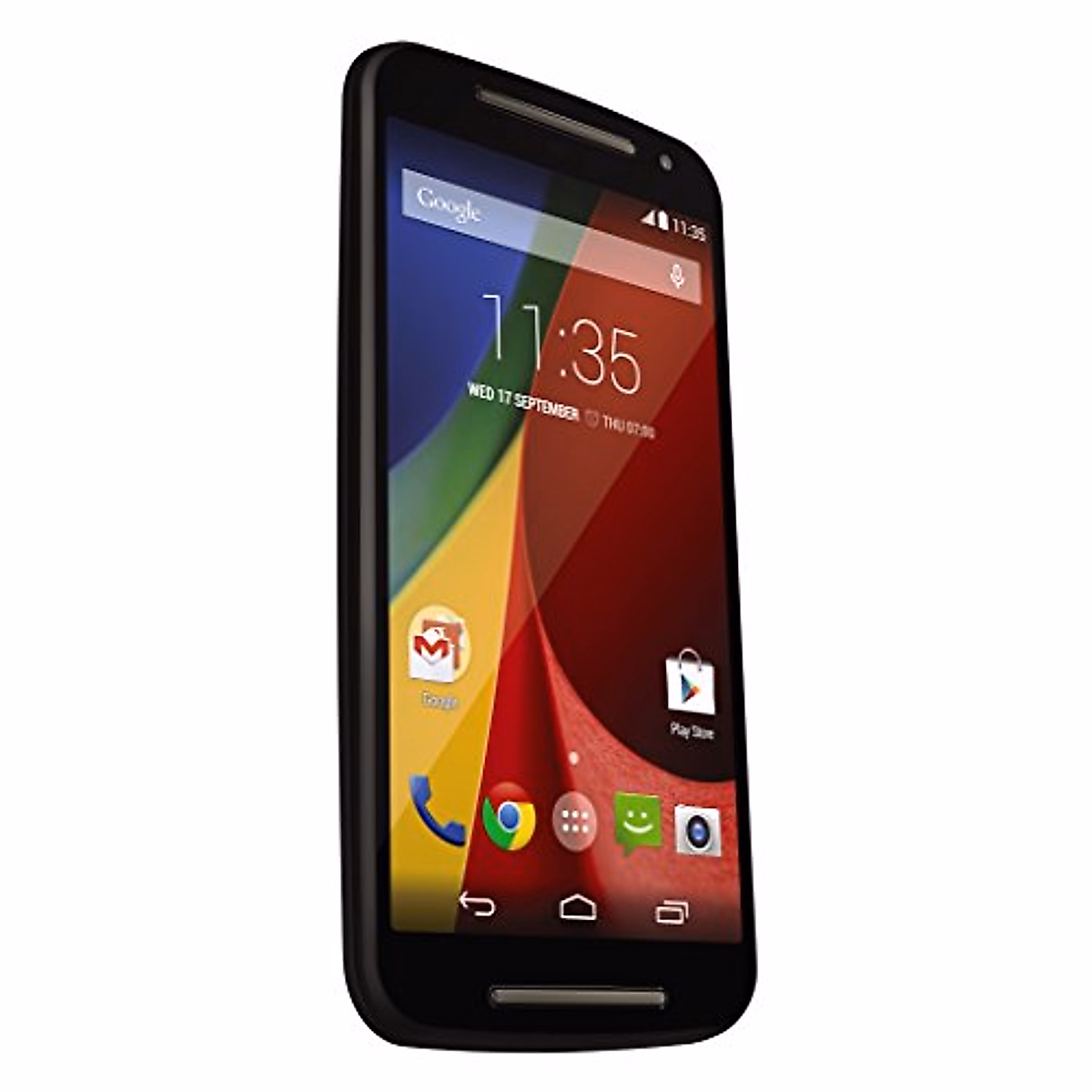 Motorola XT1068 Moto G (2ND GENERATION - 2014) DUAL SIM 8GB Factory Unlocked 3G Phone - Black (International Version - No Warranty)