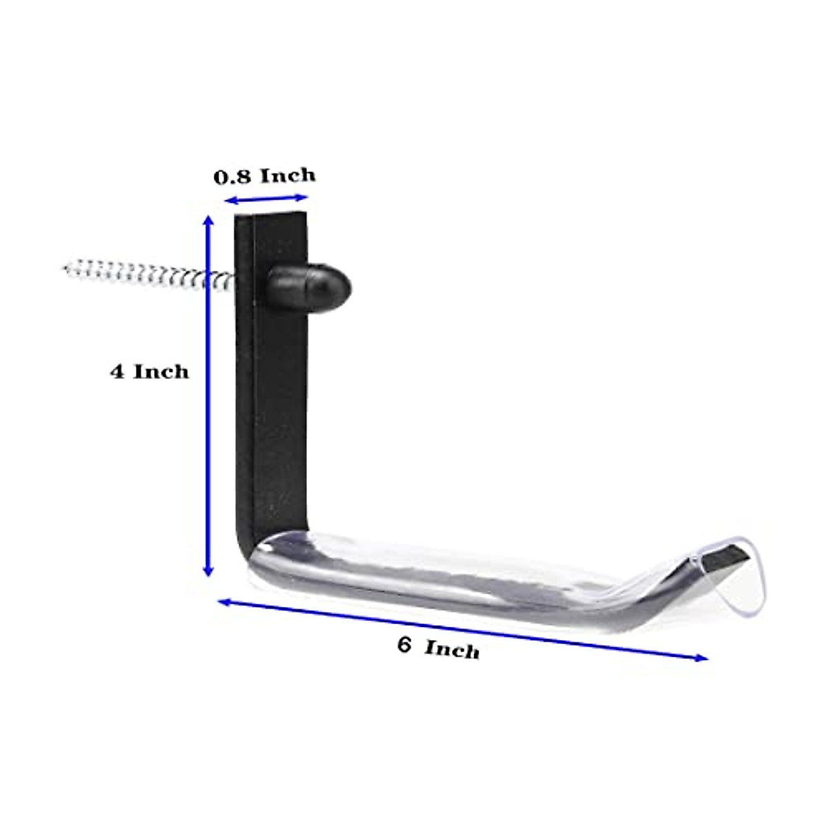 Lingyi Wall Mount Tire Rack Wheel Hangers - Space Saving Wheel Storage for Garage Shed, 8 Pack