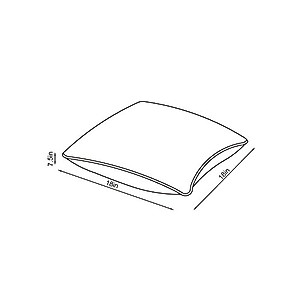 Sunjoy S-PL065PFB-B Outdoor Pillow, Blue