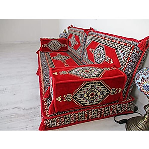 Arabic sofa, Arabic Majlis Sofa, Living Room Furniture, Arabic floor sofa, Arabic floor seating, Arabic couch, Oriental floor seating - MA 99