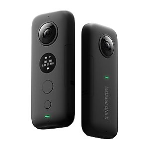 Insta360 ONE X Action Camera 360 Degree, 5.7K Video 18MP Photo, FlowState Stabilization, Real Time WiFi Transfer, Sports Video