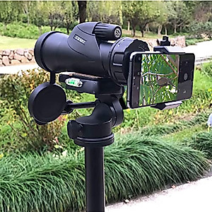 Gosky Monocular Telescope, 12x50 ED Glass Monocular for Adult, Ultra HD Multi with High Powerful Coated, BAK4 Prism & Waterproof Suitable for Bird Watching Hunting Camping Wildlife -1250ED