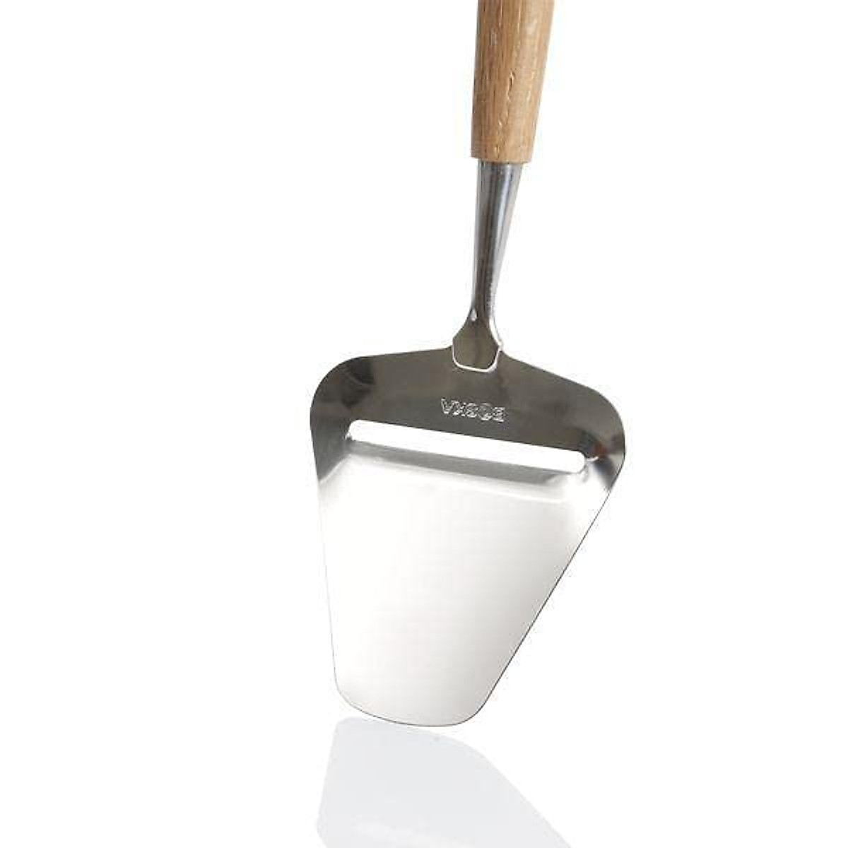 Boska Holland Cheese Slicer and Plane w. European Oak Wood Handle, Flex Steel Blade, 10 Year Guarantee, Life Collection