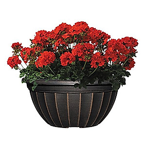 Classic Home and Garden Haverhill Bowl 12", Antique Copper