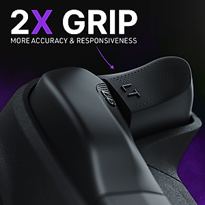 Gamenetics Custom Official Wireless Bluetooth Controller for Xbox Series X/S And Xbox One Console - Un-Modded - Video Gamepad Remote (Soft Touch Purple Haze)