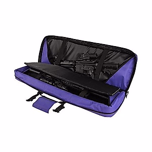 NC Star CVDC2946PR-36 NcStar, Double Carbine Case, Sizenameinternal, Black with Purple Tan, 36