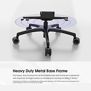 Vertagear Racing Seat Home Office Ergonomic High Back Game Chairs, S-Line SL4000 Medium BIFMA Cert, Black/Carbon