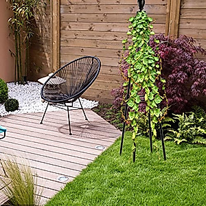 Garden Trellis for Climbing Plants - Trellis for Potted Plants, Garden Trellis for Climbing Plants for Outdoor Climbing Support, Metal Wire Pot Trellis, Rose Tree, Sweet Pea, Frame Stand for Garden