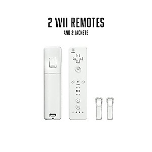 Nintendo Wii Console, White Premium Bundle (Renewed)