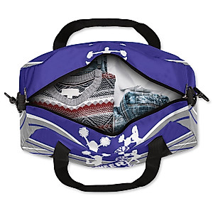 Personalized Name Cheerleader Bag for Girls, Custom Dance Bag Sport Duffel Bag Gym Bag Travel Overnight Weekender Bags, Customized Kids Gifts, Cheer Deep Red