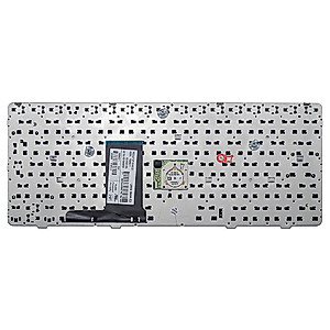 Original New for HP EliteBook 2560p 2570p US Keyboard with Silver Frame