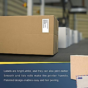 BETCKEY - Compatible with Brother DK-1209 (2-3/7" x 1-1/7", Removable) Small Address/Barcode Labels, Compatible for Brother Desktop Label Printers [1 Roll, 800 Labels, Removable]