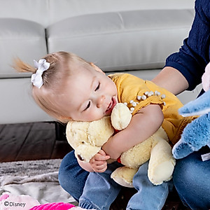 KIDS PREFERRED Disney Baby Winnie the Pooh and Friends Stuffed Animal with Jingle and Crinkle, Pooh 9”, Standard Safe for All Ages