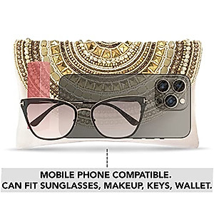 Aheli Indian Clutch Purses Women Wedding Handmade Evening Handbags Party Bridal Clutch