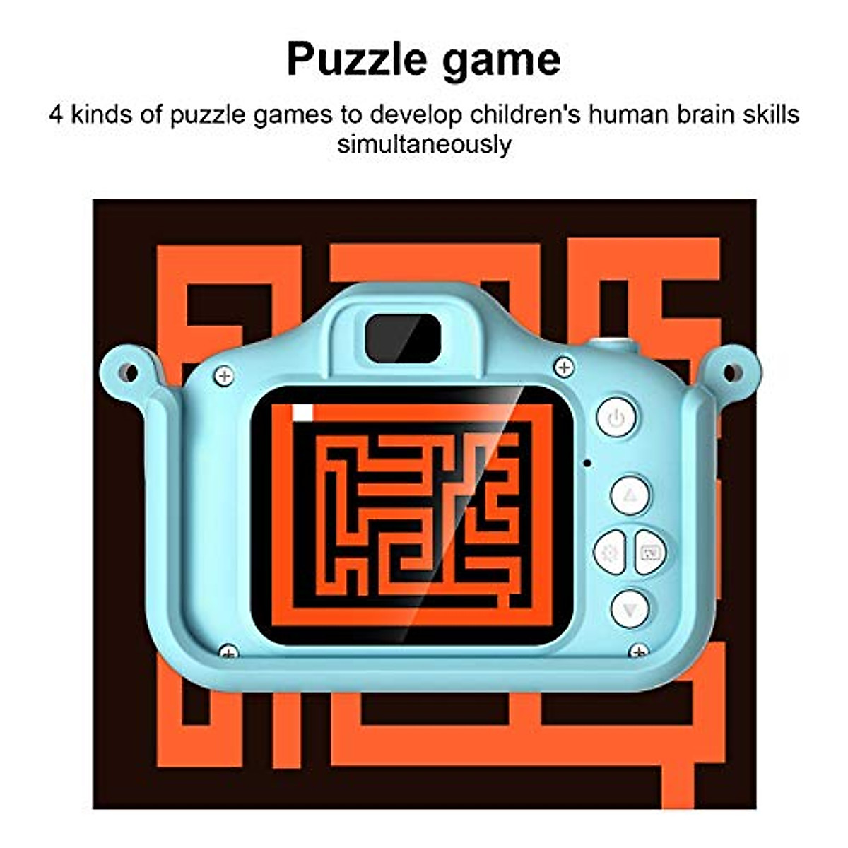 1080P Kids Digital Camera, 2inch Screen, 20MP USB Charging, Christmas Gift for Kids Children