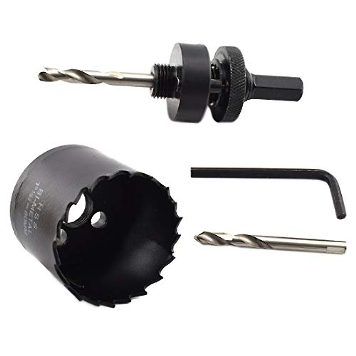 2 Inch Desk Grommet and Hole Saw Kit, OZXNO 5-Pack 50mm Flexible Desk Wire Cord Hole Cover with Matching Holesaw Drill Bits for Cable Organizer Wiring Management and Protection