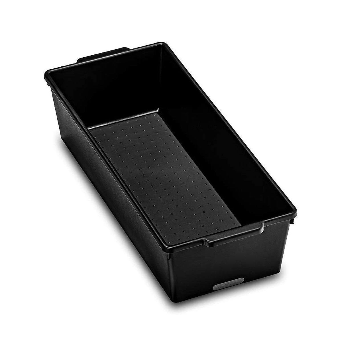 madesmart Large Deep Bin Multi-Purpose, Soft-Grip Handles, Non-Slip Feet, Carbon