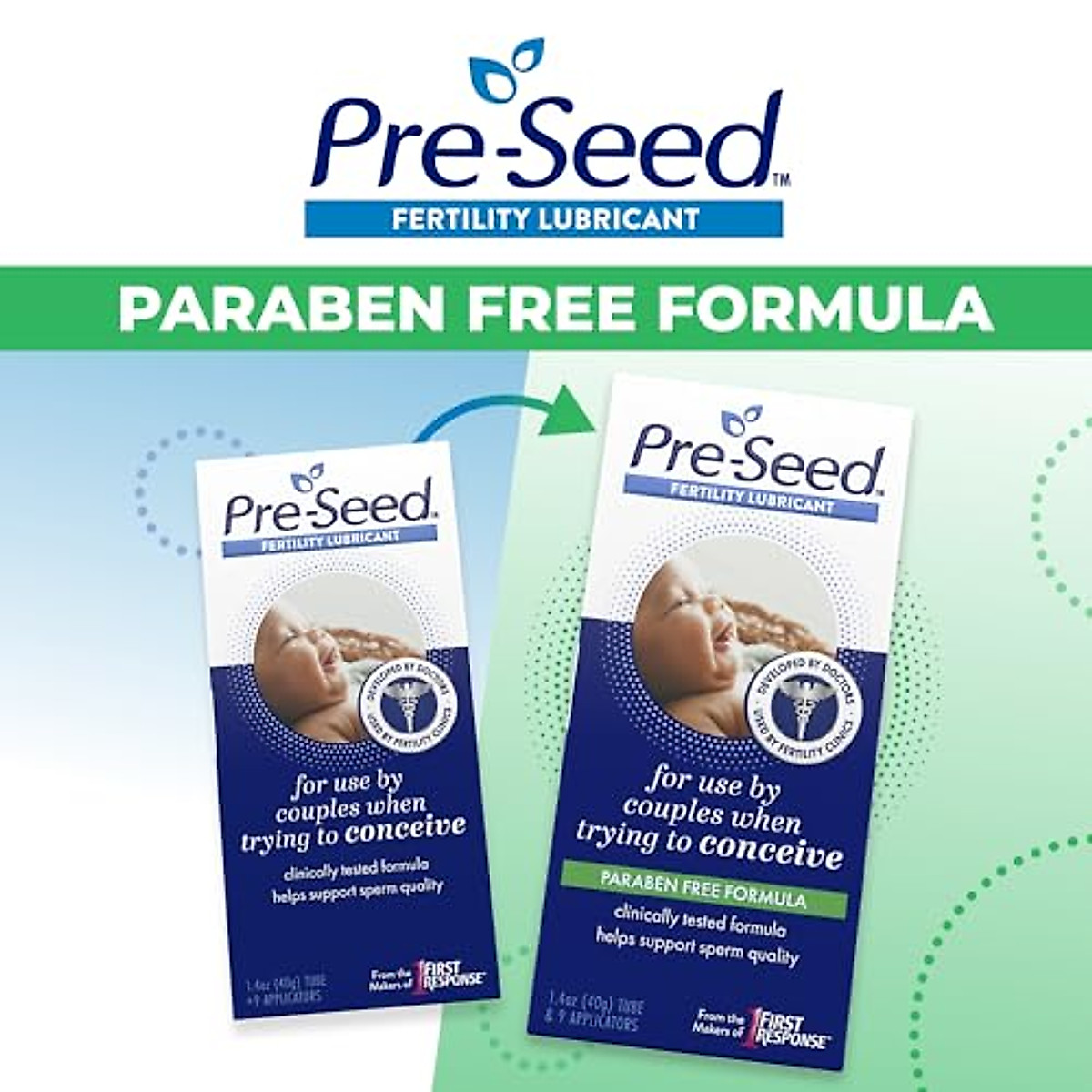 Pre-Seed Fertility Lubricant, For Use by Couples Trying to Conceive
