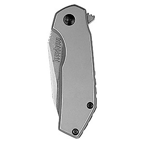 Kershaw Valve Pocket Knife; 3" 4Cr13 Stainless Steel Blade; Assisted Folder Opening Knife; Mid-Sized EDC, Outdoor Knife