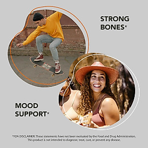 AMANDEAN Vegan Vitamin D3 K2. 5000 iu from Algae. All-Trans MK-7. 120 Softgels. Plant-Based & Carrageenan Free. Organic Coconut Oil Blend. for Mood, Bones, Heart, Teeth, Immune Health.