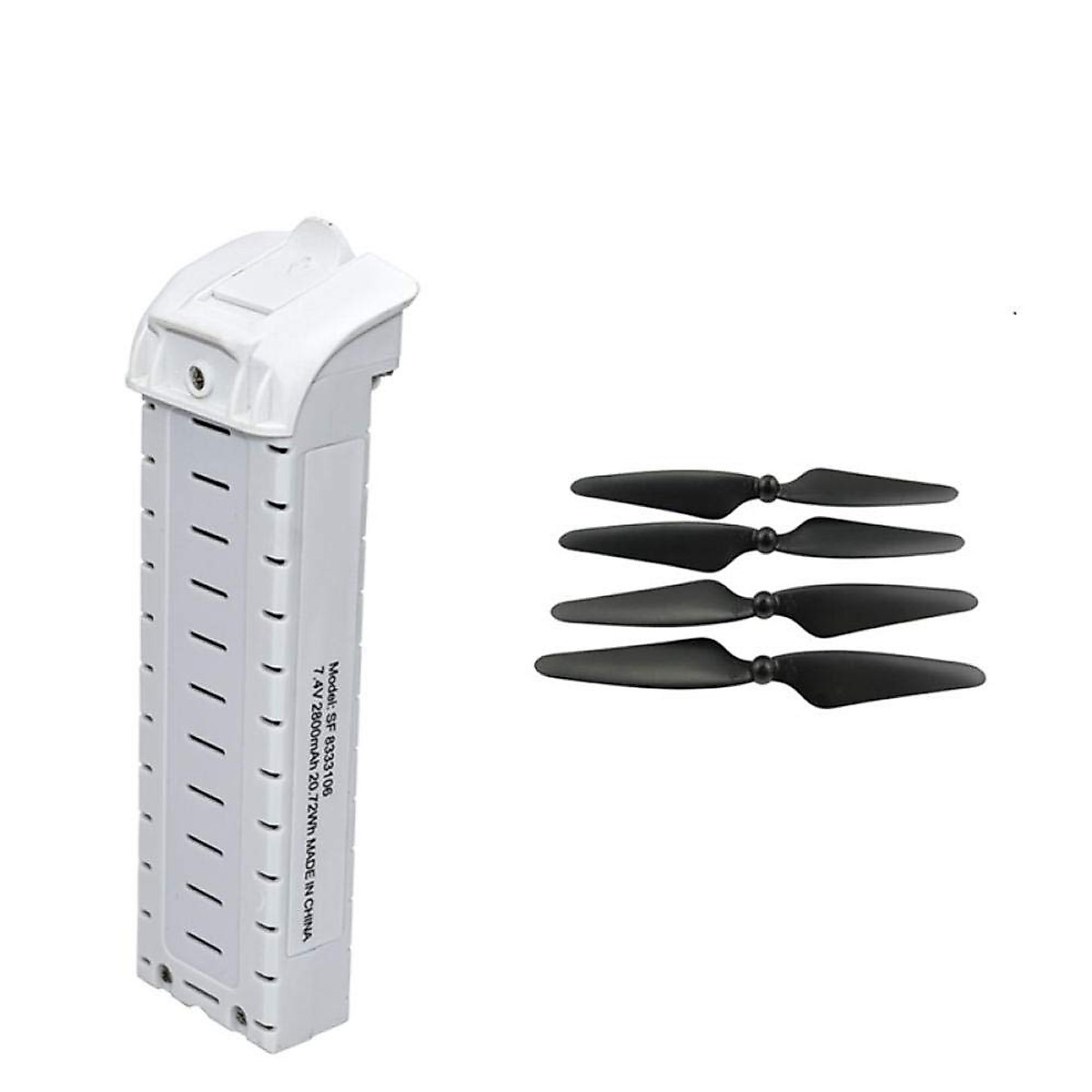 GzxLaY High-Performance Battery Backup 7.4V 2800mAh Lipo Battery for HS700 Four-axis Aircraft Remote Control Drone Battery for HS700 RC Quadcopter Spare Parts-1PCS