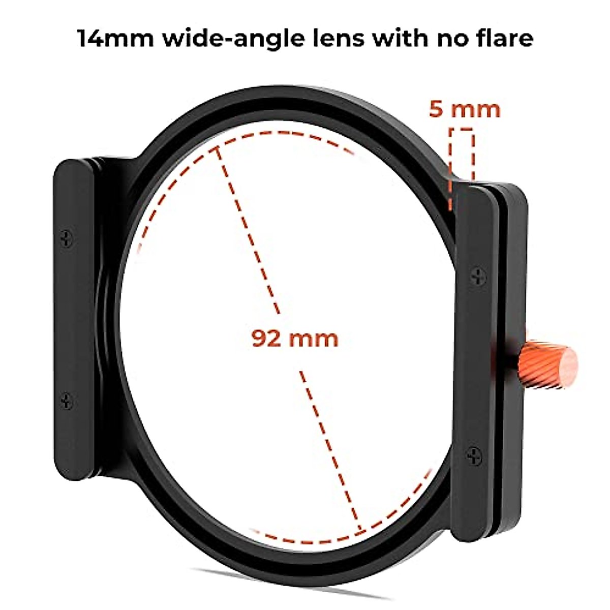 K&F Concept 100x100mm Square ND Filter Kit ND1000 (10 Stop) + 1x Filter Holder + 8 x Filter Rings with 28 Multi-Layer Coatings Compatible with Canon Nikon Camera Lens
