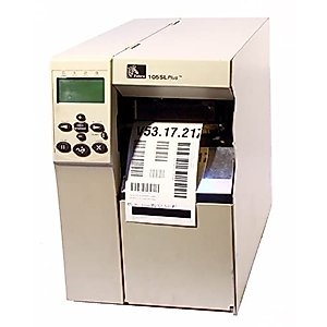 Zebra Technologies 102-801-00000 Series 105SLPlus TT Tabletop Printer, 203 dpi Resolution, Serial/Parallel/USB 2.0/Internal Zebra Net Print Server, 16 MB SDRAM with ZPL II/XML, 120 VAC