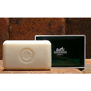One (1) Luxury Hermès Jumbo Soap - Eau d'Orange Verte Gift Soap - Imported From Hermès Paris 5.2oz / 150g - Beautifully Gift Boxed Perfumed Soap/Savon Parfume