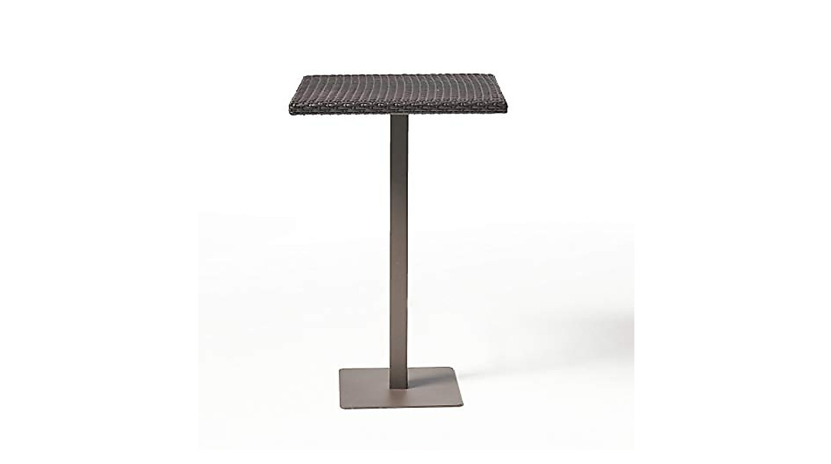 Christopher Knight Outdoor Wicker Bar Table - 26"