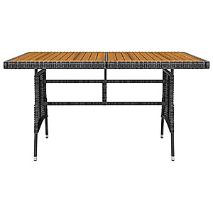 WFAUIBR Dining Set 5 Piece Patio ，Full Set of Family Gathering Tables，Lounge Set ，for Balcony, Lawn, Garden, or Poolside, This Set is Outdoor Spaces.Gray/B，5 Piece 51.2"