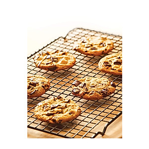 All-Clad D3 3-Ply Stainless Steel Cooling Rack 12x17 Inch Induction Half Sheet, Cookie Sheet, Muffin Pan, Cooling & Baking Rack, Round Cake Pan, Loaf Pan, Baking Pan Silver