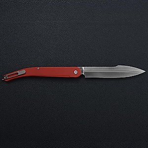 Generic Navaja De Combate by Daggerr (red G10)