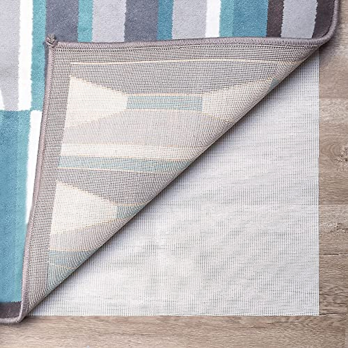 ZINUS Non-Slip Pads for Mattresses & Rugs - Set of 2 / Non-Skid Pads