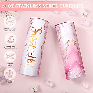 Sweet 16 Gifts for Girls, 16 Year Old Girl Birthday Gift Ideas, 16th Best Friend First Birthday Gifts For Teen Girl, Happy 16th Birthday Gift for Her, Girls, Daughter, Niece, Friends,Sister, Bestie