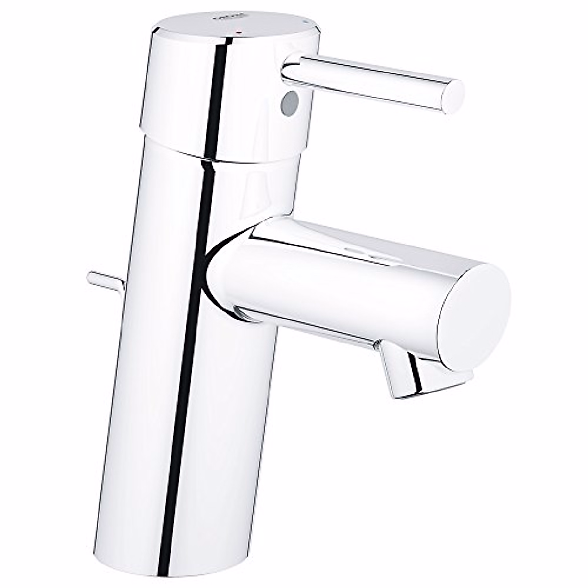 GROHE 3427000A Concetto, Single Hole Single-Handle S-Size Bathroom Faucet 1.2 GPM, Chrome