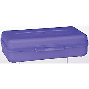 Purple Pencil Case | 2 1/2" x 8 1/4" x 5" | 1 Pc.