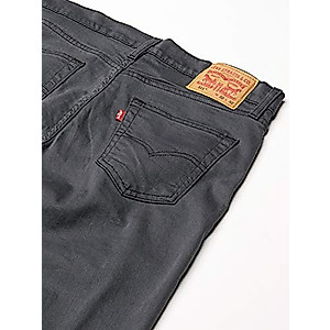 Levi's Men's 511 Slim Fit Jeans (Also Available in Big & Tall), Grey Black 3D-Stretch, 32W x 30L