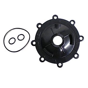 ATIE 3-Way/2-Way Pool Valve Cover/Cap 4606 with O-ring 1132+ and Shaft O-ring R0487100 For Zodiac Jandy Black/Gray 3-Way/2-Way Pool Valve Covers 4606+, 1303+, 4734+, 1304+