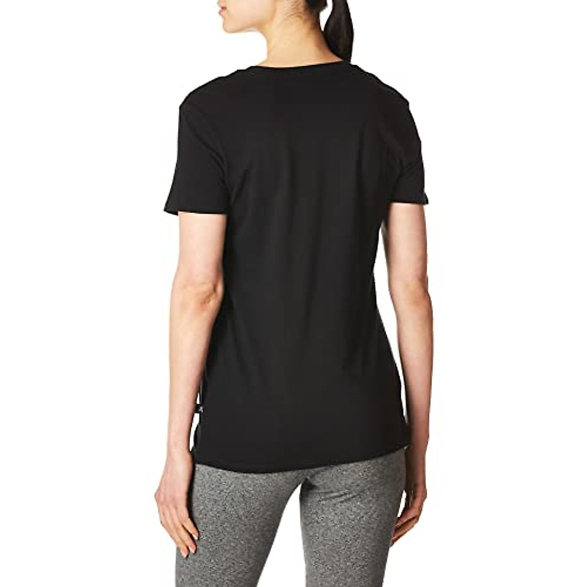 PUMA Women's Plus Size Essentials Tee, Cotton Black, 3X