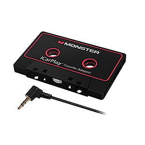 Monster MBL 800 CAS-ADPT V2 WW High Performance 800 Cassette Adapter to 1/8" Mini 3 Feet